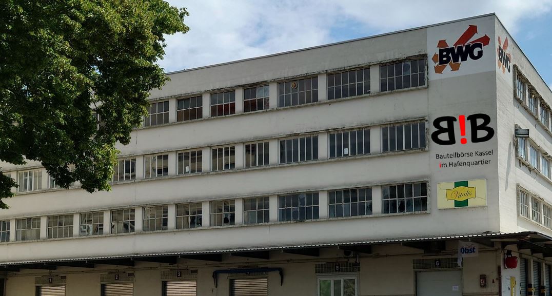 BauMaB Kassel – Bauteilbörse Kassel im Hafenquartier